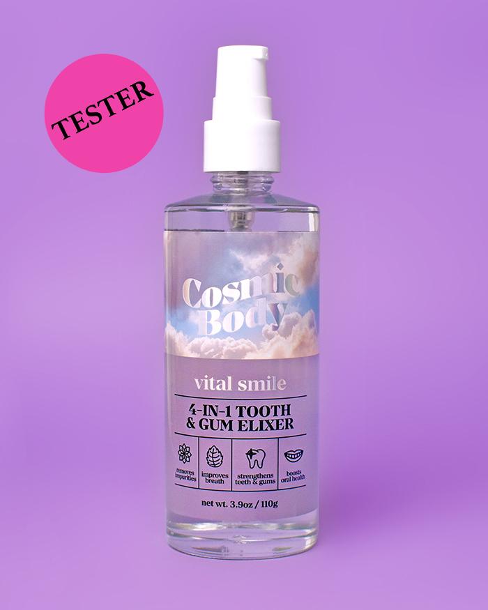Cosmic Body Vital Smile Tooth & Gum Elixir 3.9oz Tester | Camille ...